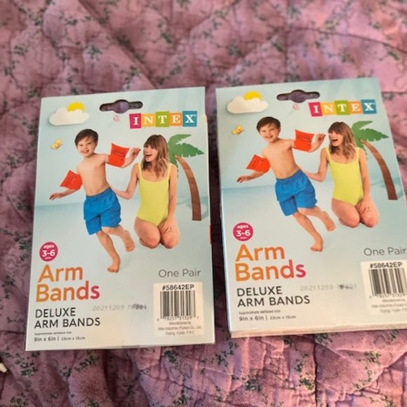 Intex | Swim | Intex Deluxe Arms Bands 2 Pairs 9 X 6 | Poshmark